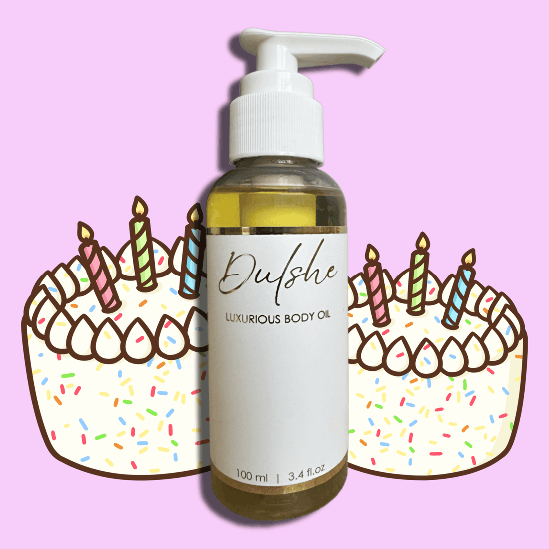 Birthday Cake Body Oil – Dulshe